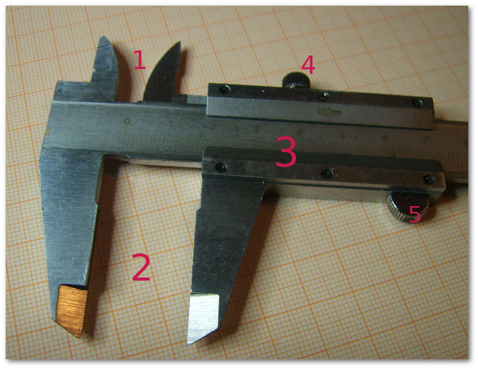 Der Strippenstrolch - Messschieber bedienen